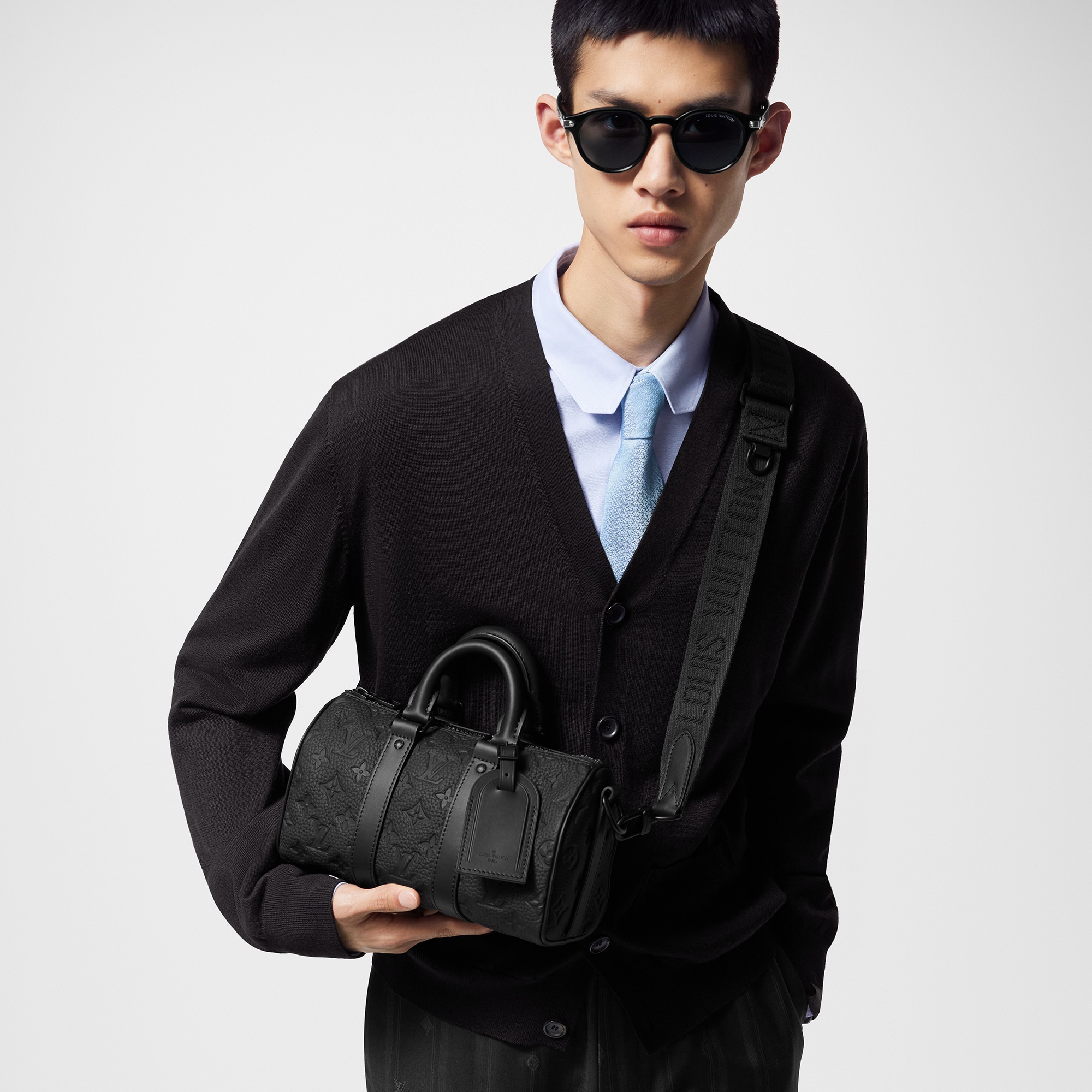 Keepall Bandoulière 25 Monogram Taurillon Leather - Bags | LOUIS VUITTON